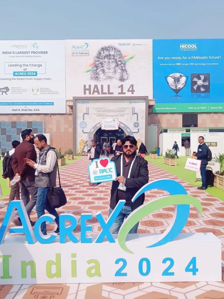 RACC 2024 Global Promotion Stop No.8- ACREX INDIA Expo 2024